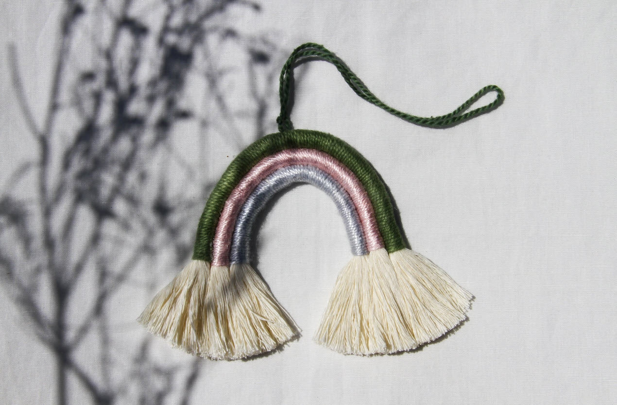 Mini Macramé Rainbows – Our Rescue Store