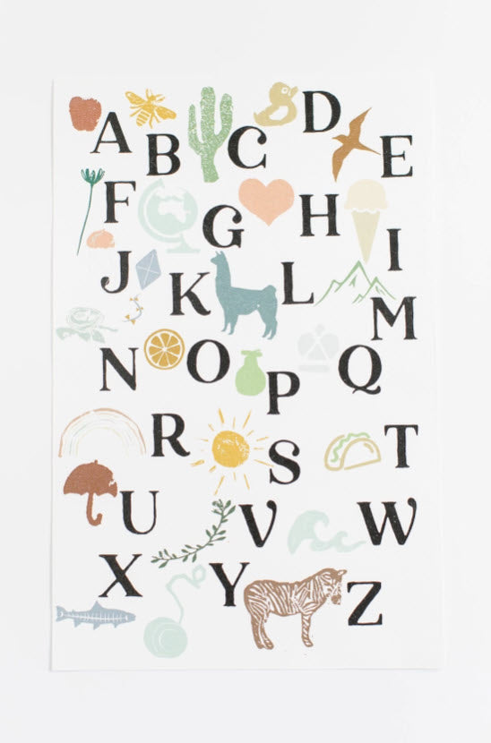 Alphabet Poster – Our Rescue Store