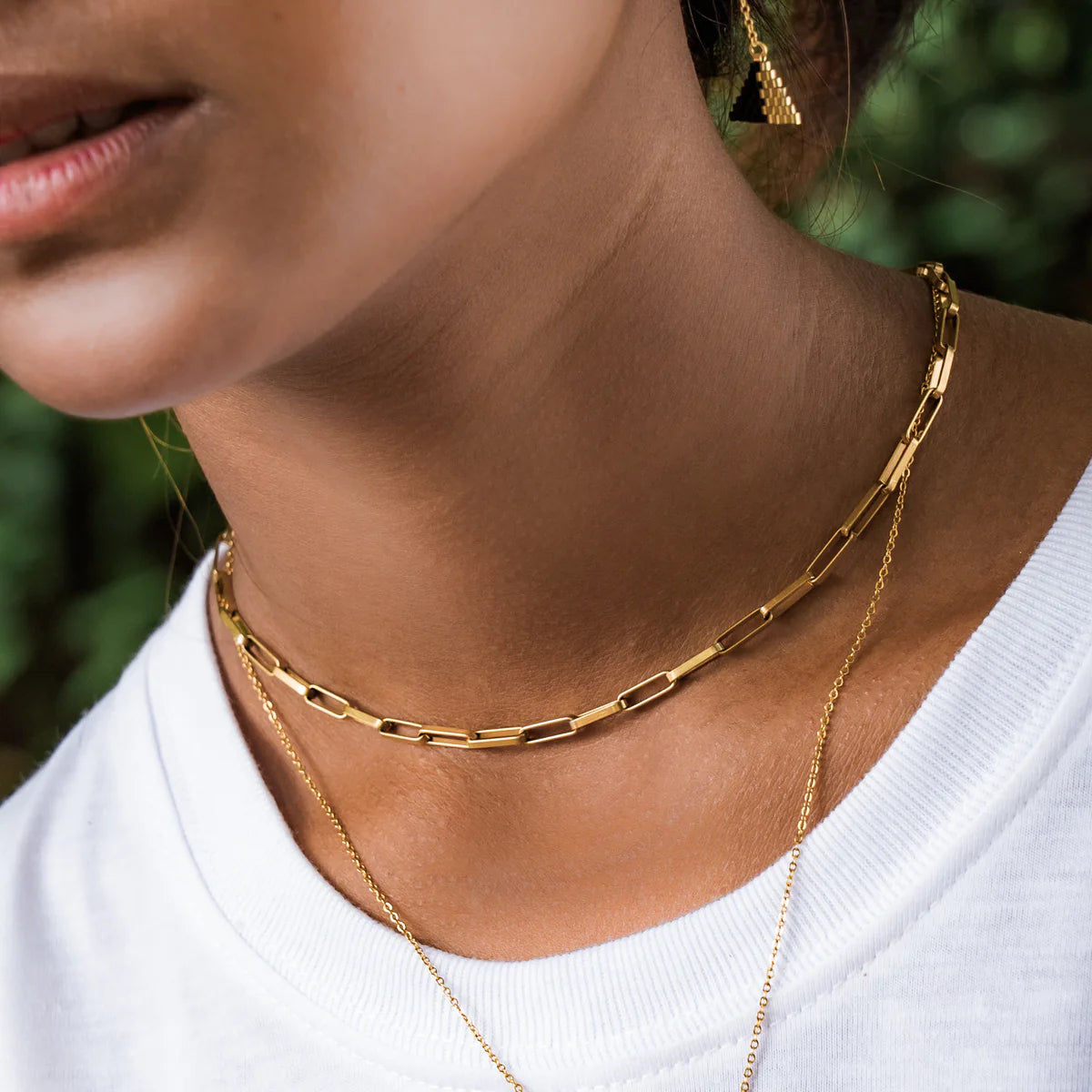 Gold Chain Necklace Made by Survivors | Our Rescue – Our Rescue Store