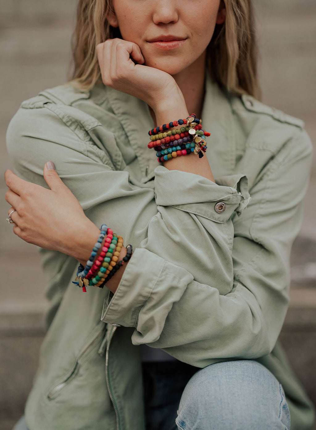 Kantha Meaningful Bracelets | Our Rescue – Our Rescue Store