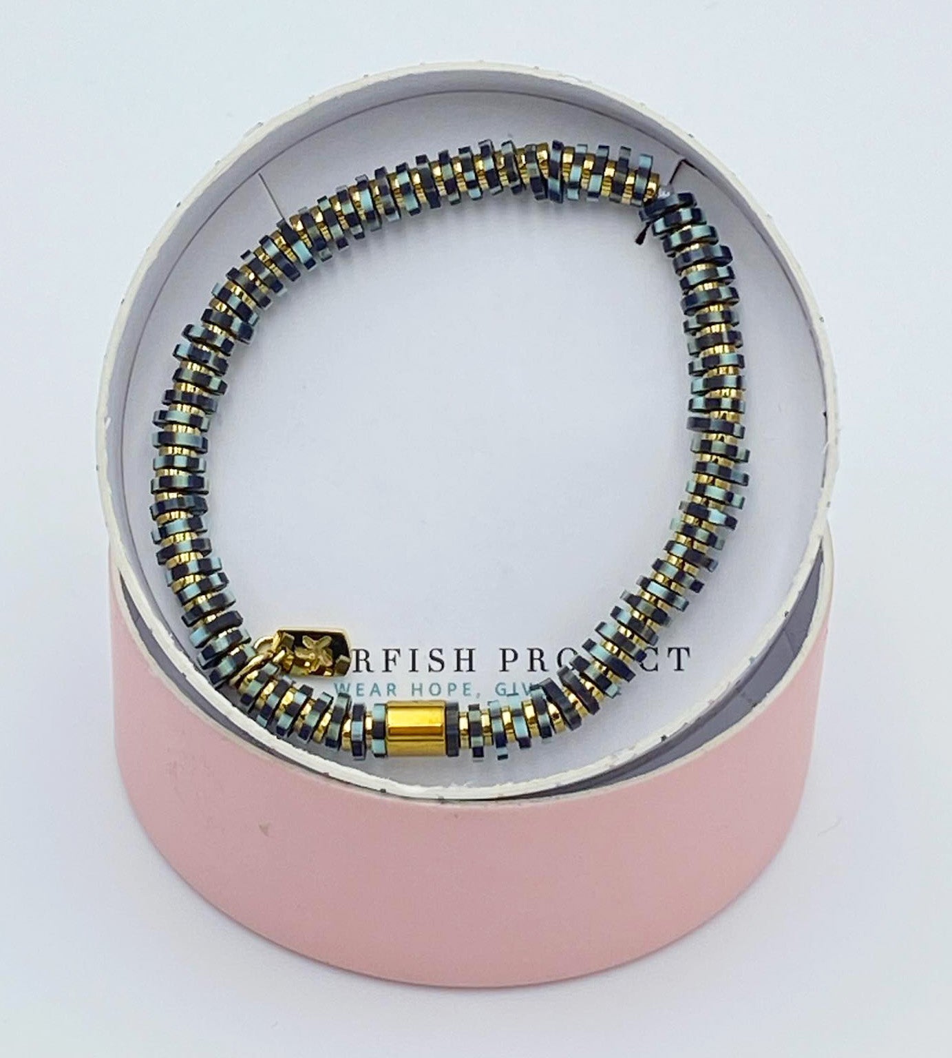 Hematite Bracelet Made by Trafficking Survivors | Our Rescue – Our Rescue Store